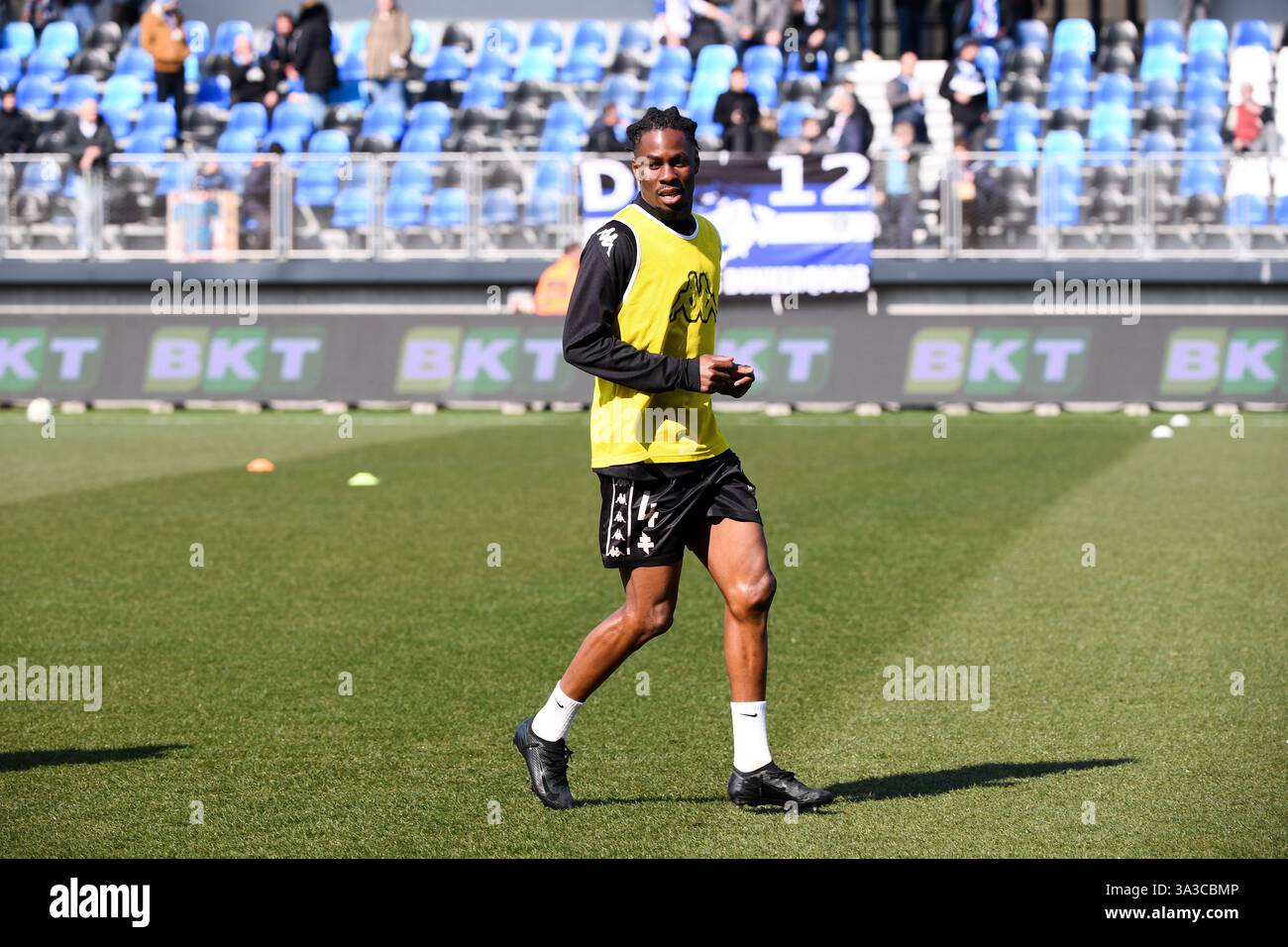 04 Urie-Michel MBOULA (fcm) during the Ligue 2 BKT match between Dunkerque and Metz at Marcel ...