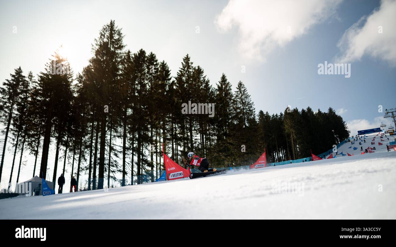 Winterberg, Germany. 15th Mar, 2025. Snowboard: World Cup, Parallel ...