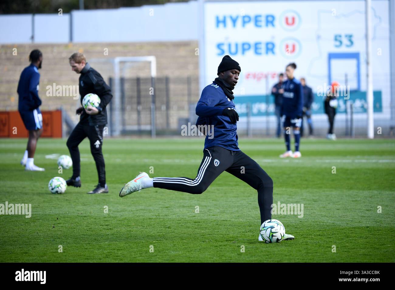 19 Mohamadou KANTE (pfc) during the Ligue 2 BKT match between Laval and ...