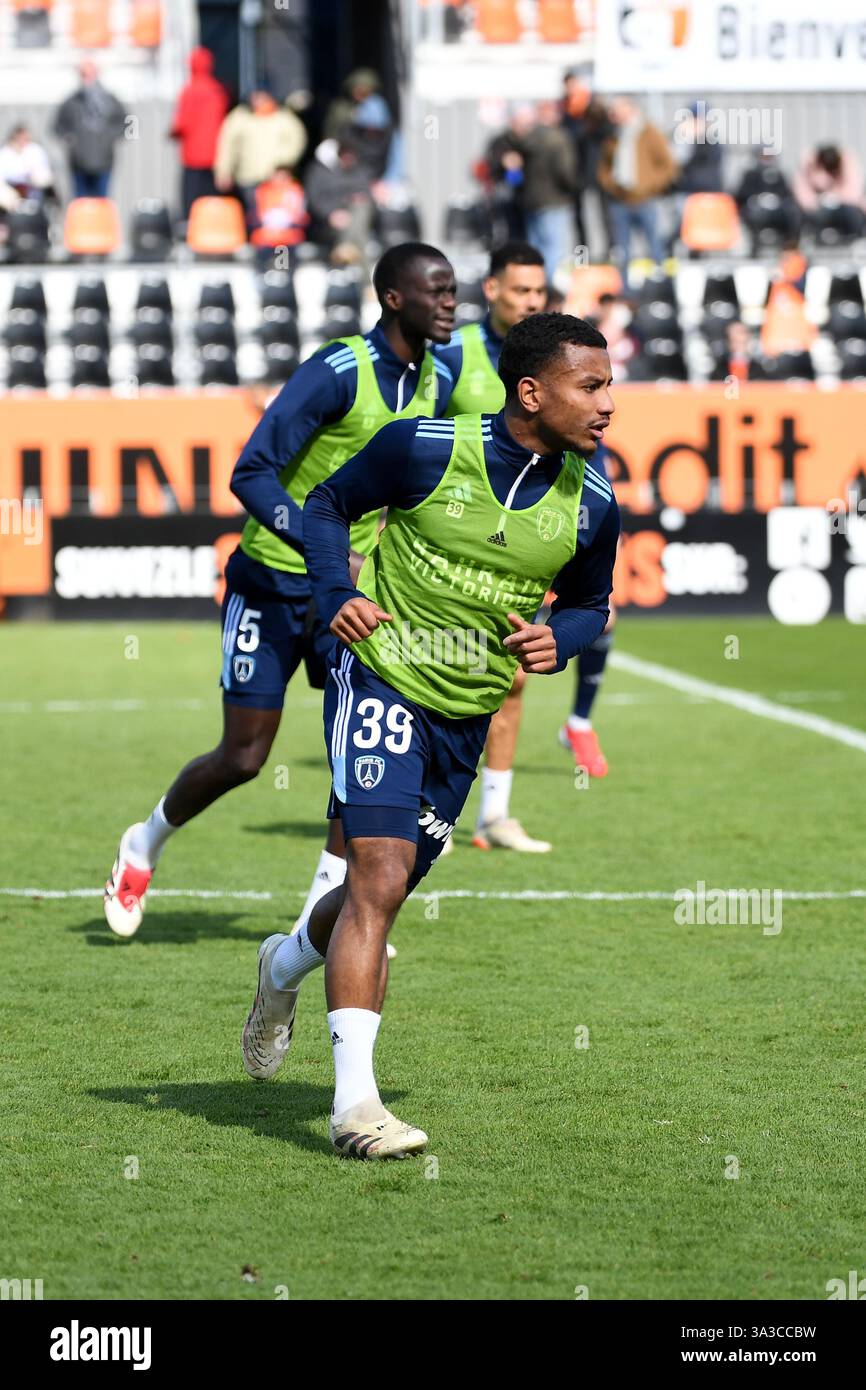39 Mathys TOURRAINE (pfc) during the Ligue 2 BKT match between Laval ...