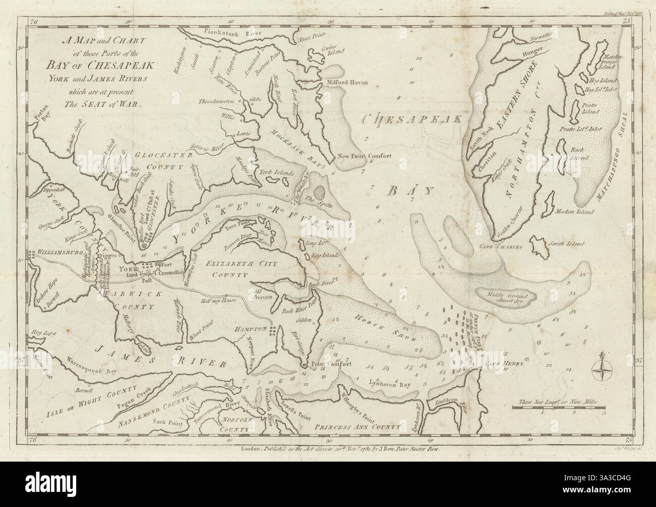 Chesapeak bay map hi-res stock photography and images - Alamy