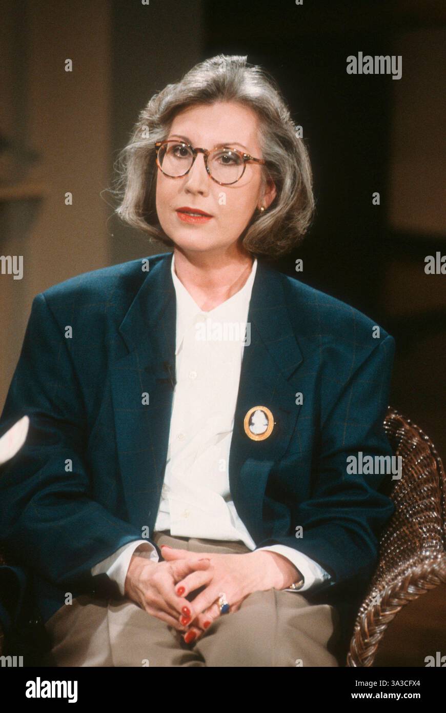 Renate Tintelnot 11/91 te Autor Frau grauhaarig Brille seriös Balzer ...