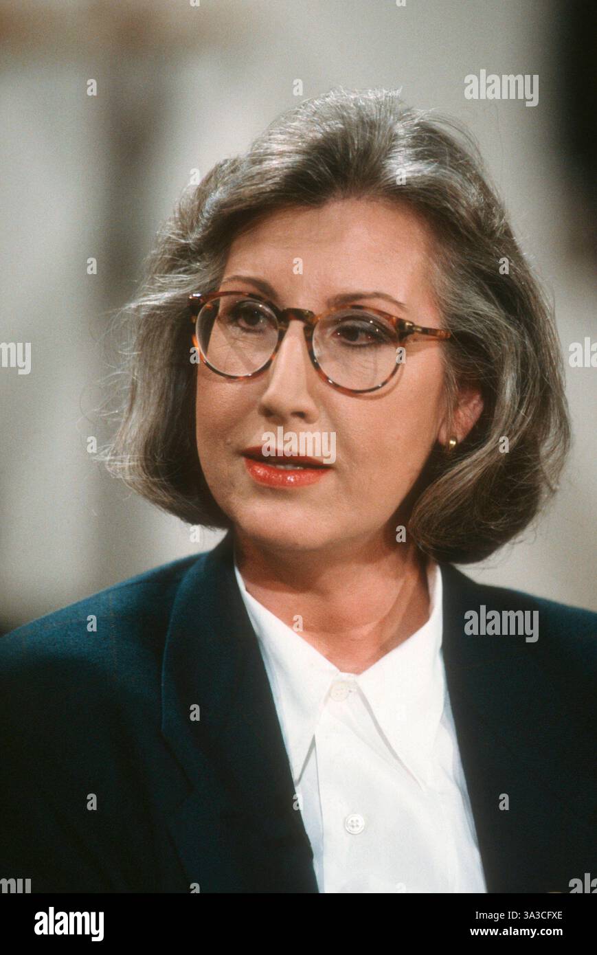 Renate Tintelnot 11/91 te Autor Frau grauhaarig Brille seriös Balzer ...
