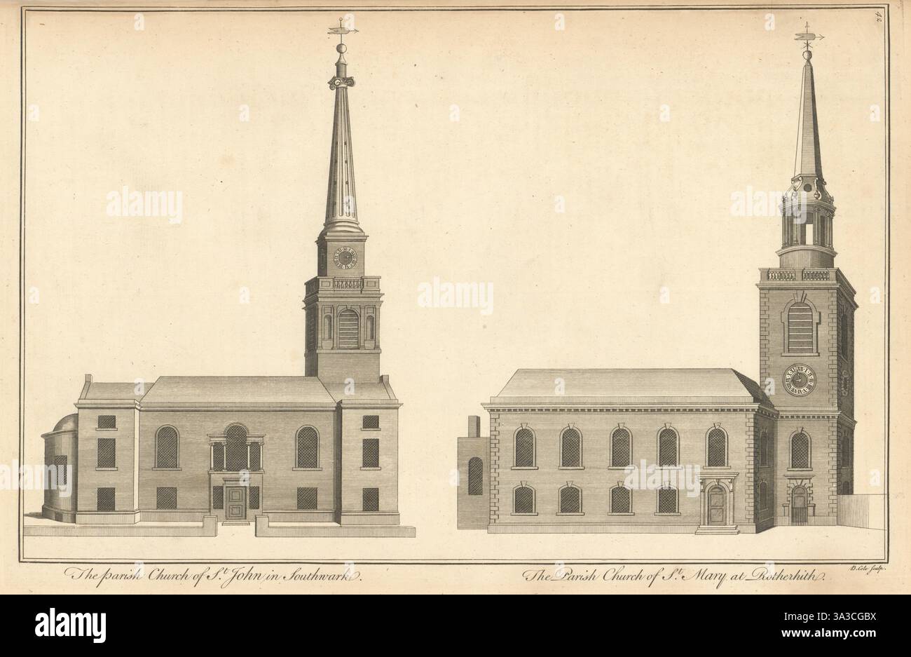 The churches of St John Horsleydown & St. Mary's Rotherhithe by B. Cole ...