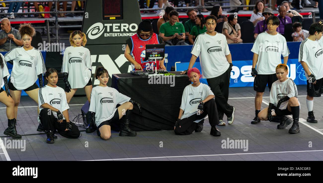 Fiba 3x3 Basketball Competition in Bangkok March 14-16 2025 Stock Photo ...