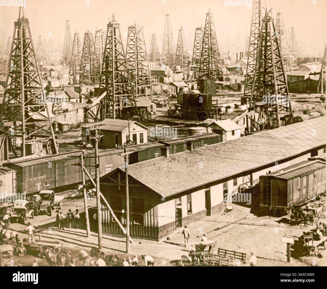 Oil texas 1920 hi-res stock photography and images - Alamy