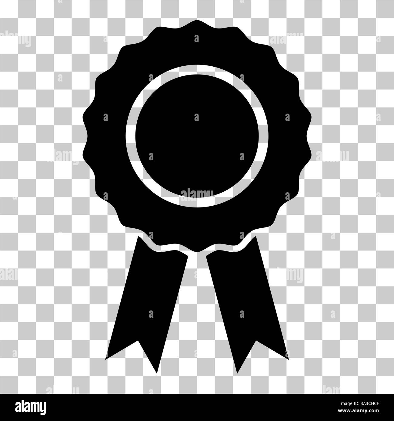 Certification seal award icon, ribbon web stamp symbol, label vector illustration Stock Vector ...
