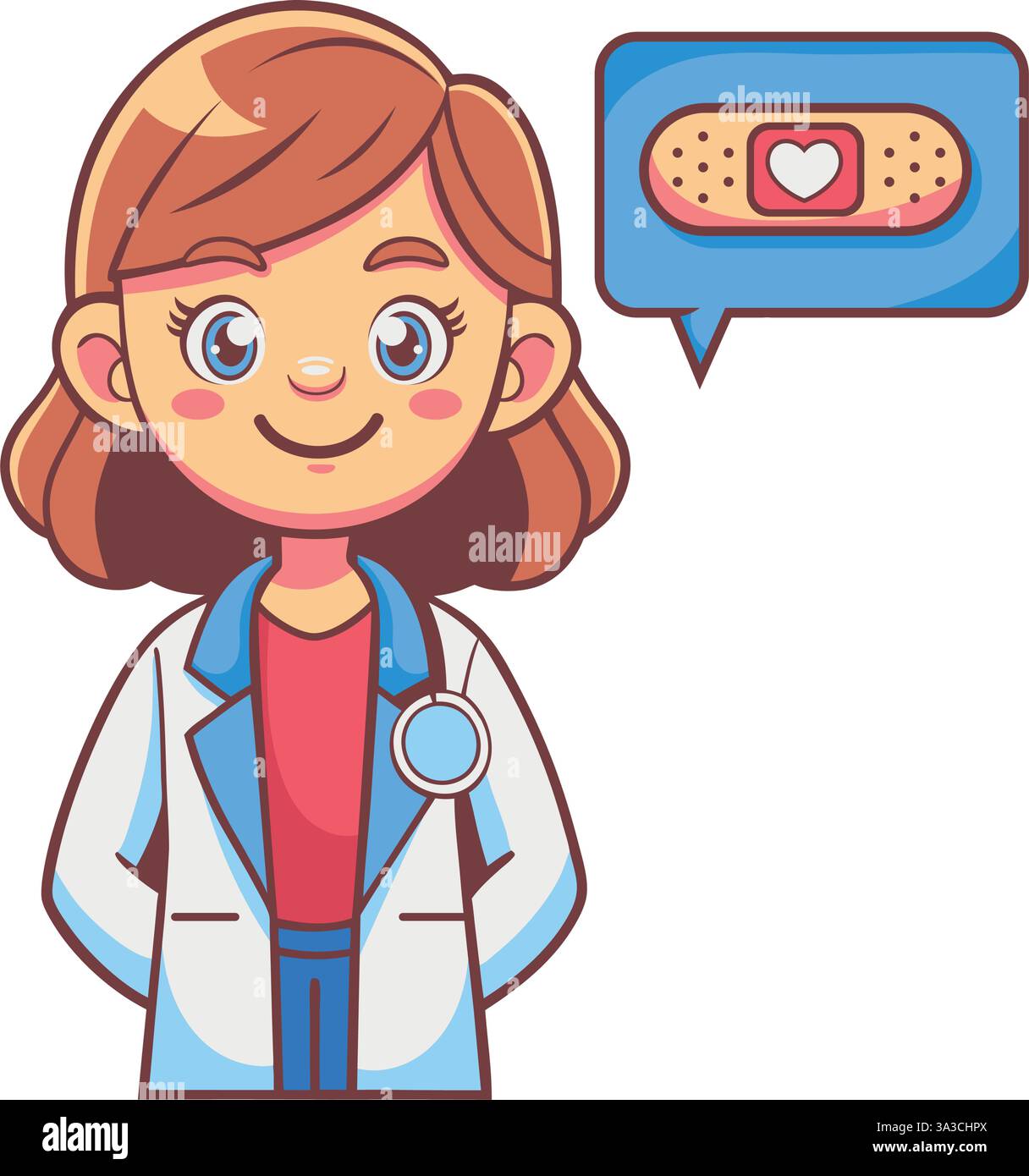 Doctor Staff Female Pharmacist Icon Stock Vector Image & Art - Alamy