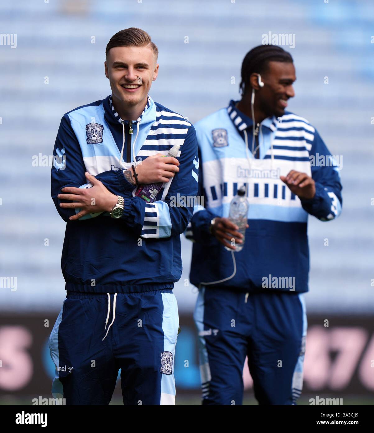 Coventry City's Norman Bassette before the Sky Bet Championship match ...