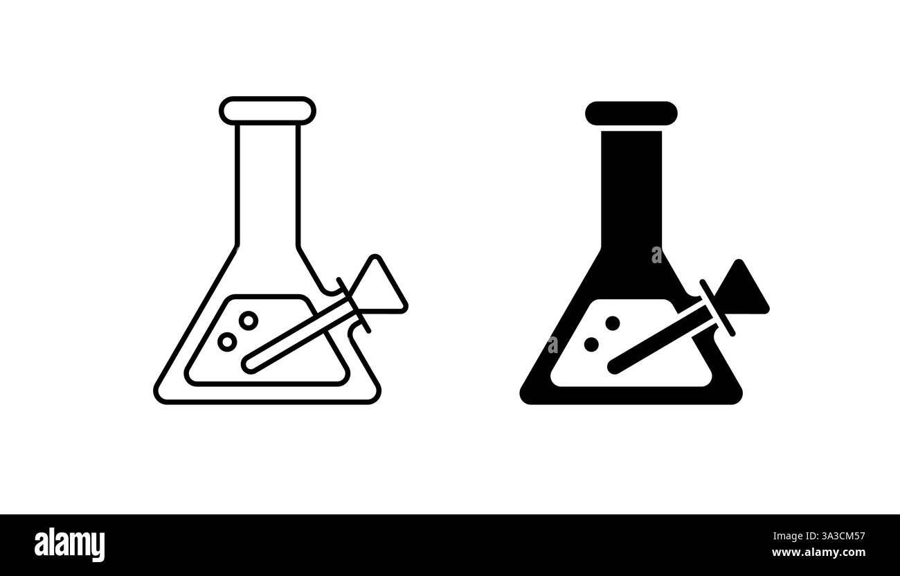 Stirring experiment Black and White Stock Photos & Images - Alamy