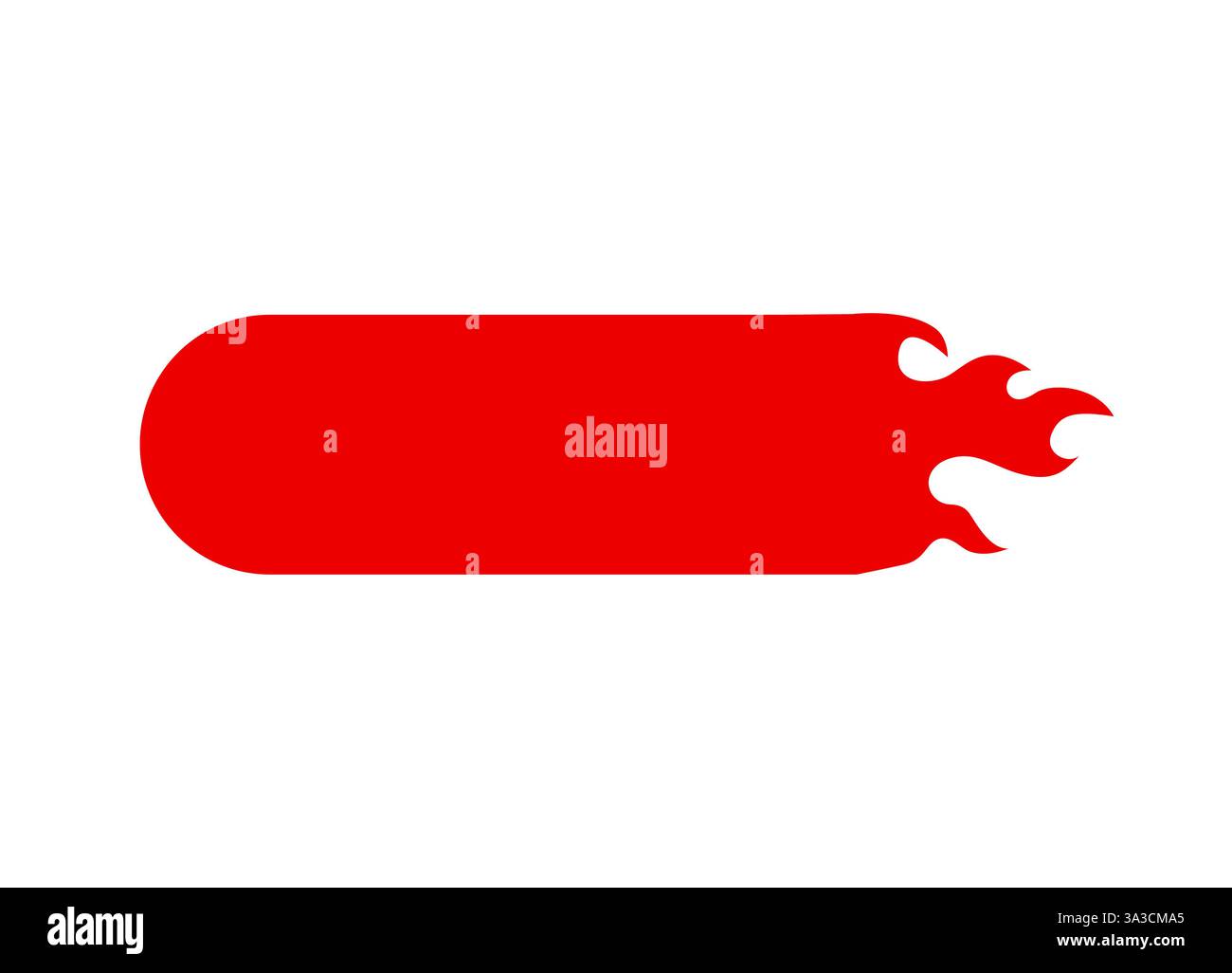 Red hot chillies in bold silhouette on white background evoke a fiery ...