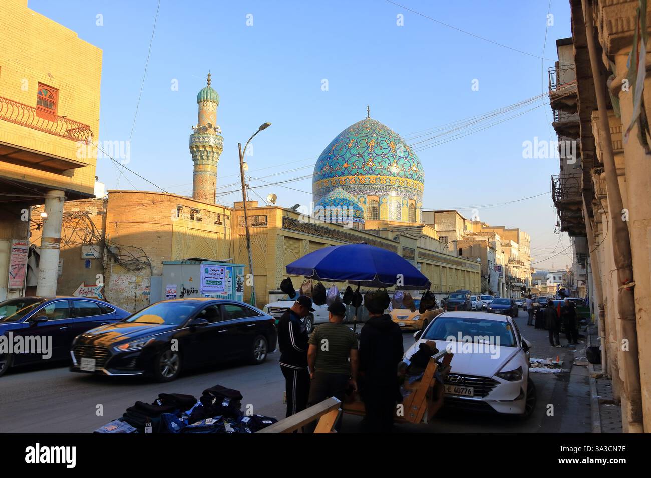 Baghdad, Bagdad in Iraq - November 15 2024: every day life with cars on ...