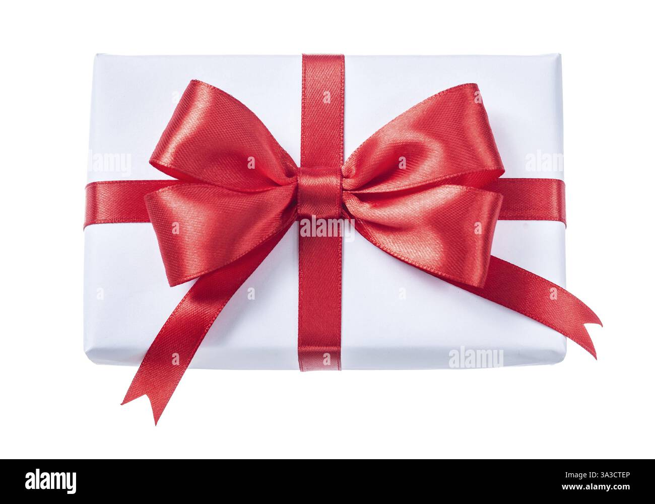 Wrapped gifts ribbons on Cut Out Stock Images & Pictures - Alamy