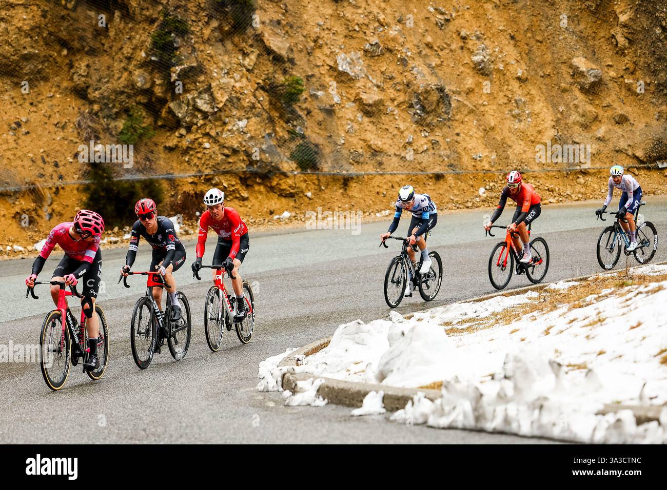 Auron, France. 15th Mar, 2025. Australian Michael Storer of Tudor Pro ...