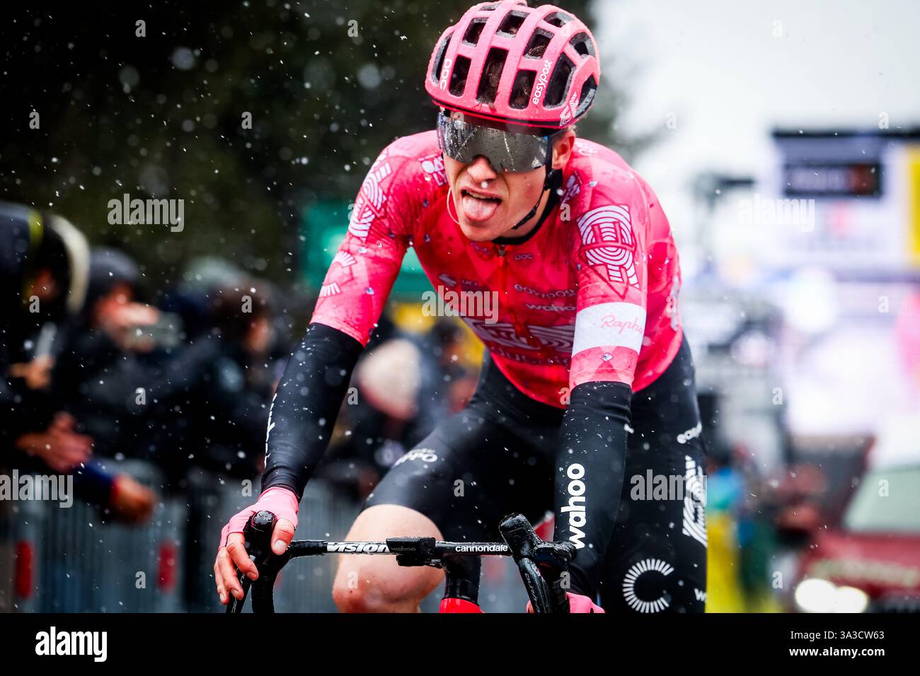 Auron, France. 15th Mar, 2025. German Georg Steinhauser of EF Education ...
