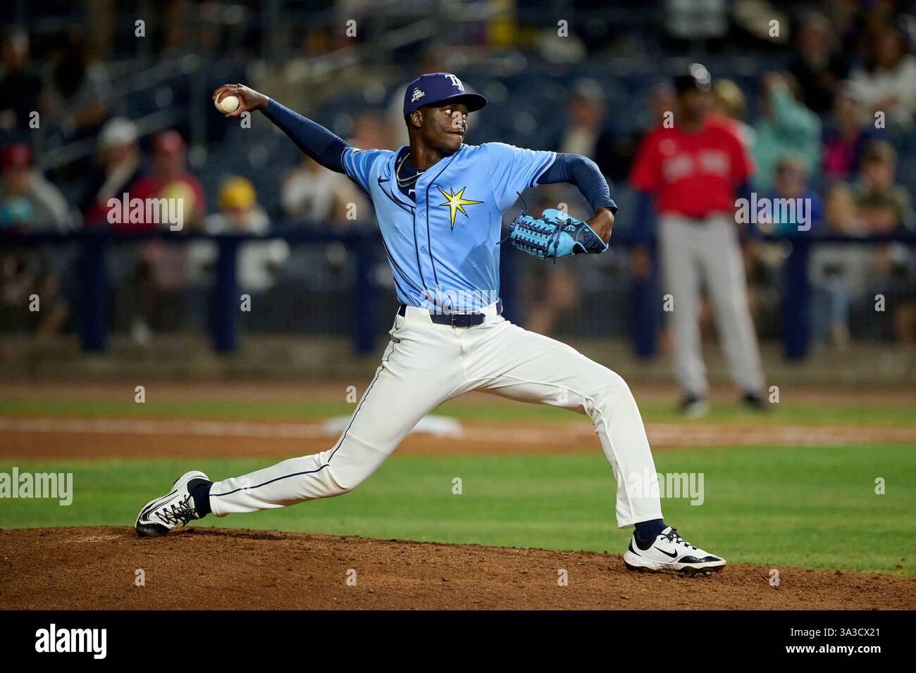 Tampa Bay Rays pitcher Gary Gill Hill (36) during an MLB Spring ...