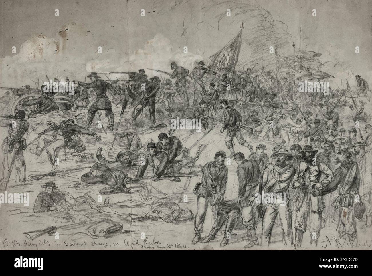 7th New York Heavy Artillery (serving as infantry) preparing to leave ...