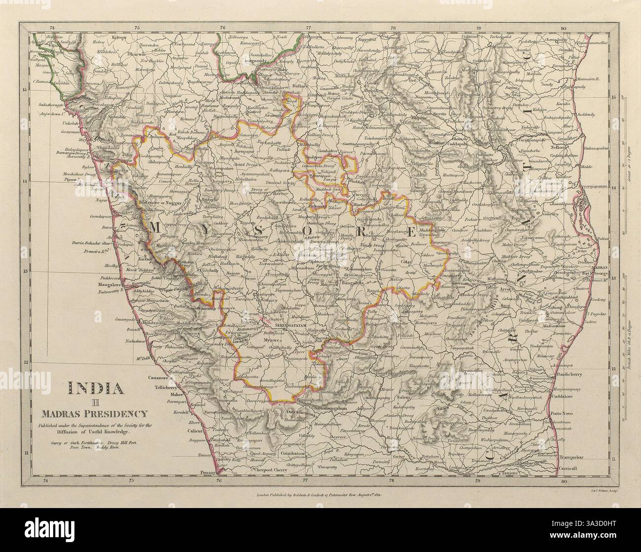 INDIA SOUTH.Madras (Chennai) Presidency & Mysore.Canara Carnatic.SDUK ...
