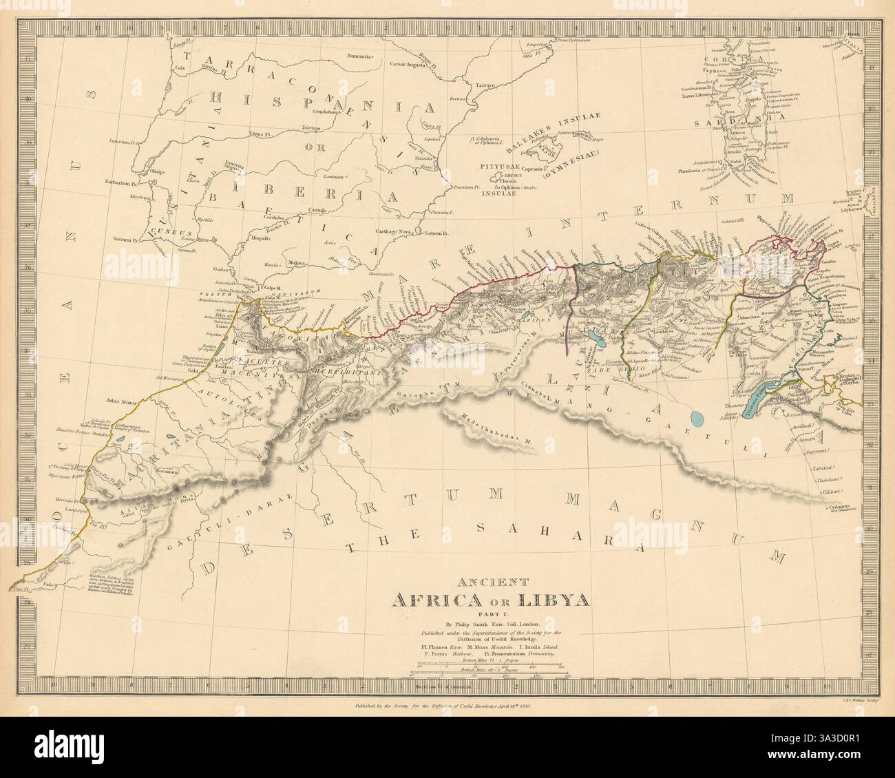 ANCIENT NORTH AFRICA.Mauritania Byzacium.Morocco Algeria Tunisia.SDUK ...
