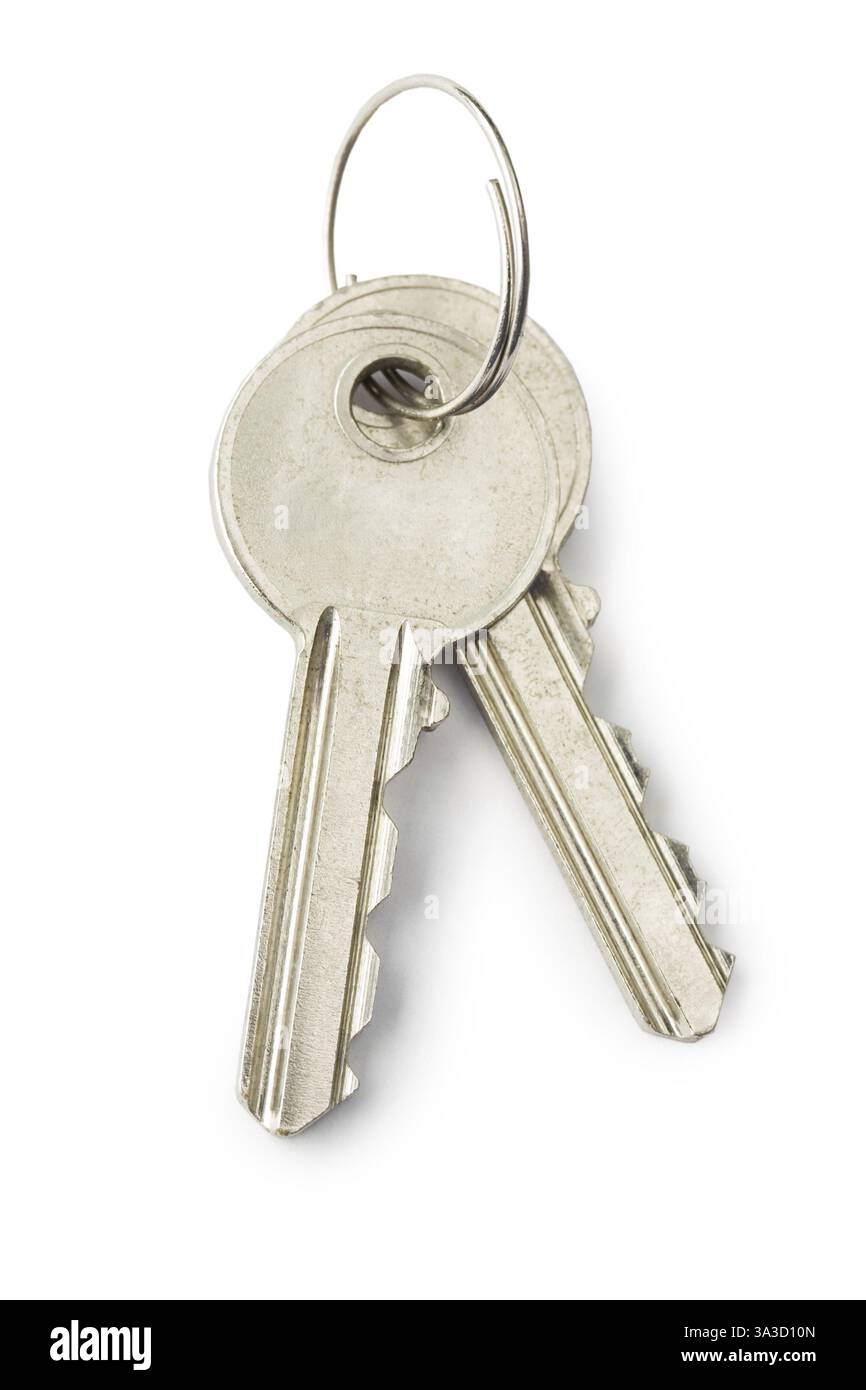 Two key isolated Stock Photo - Alamy