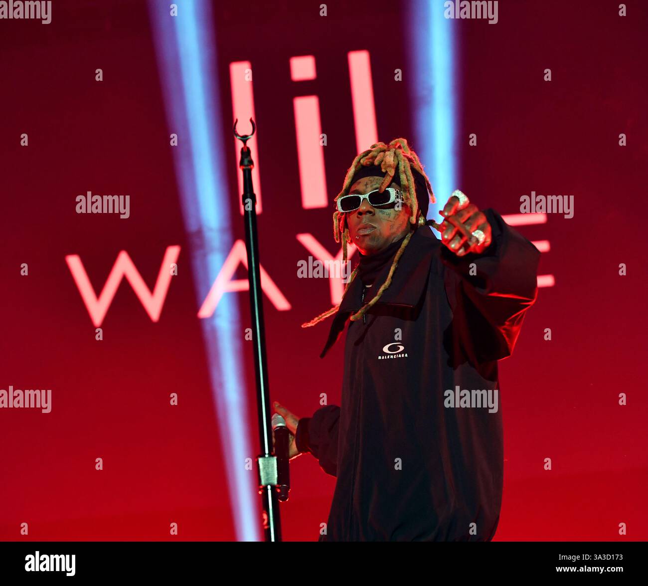 March 14, 2025, Norfolk, Virginia, USA: LIL WAYNE Grammy winner ...