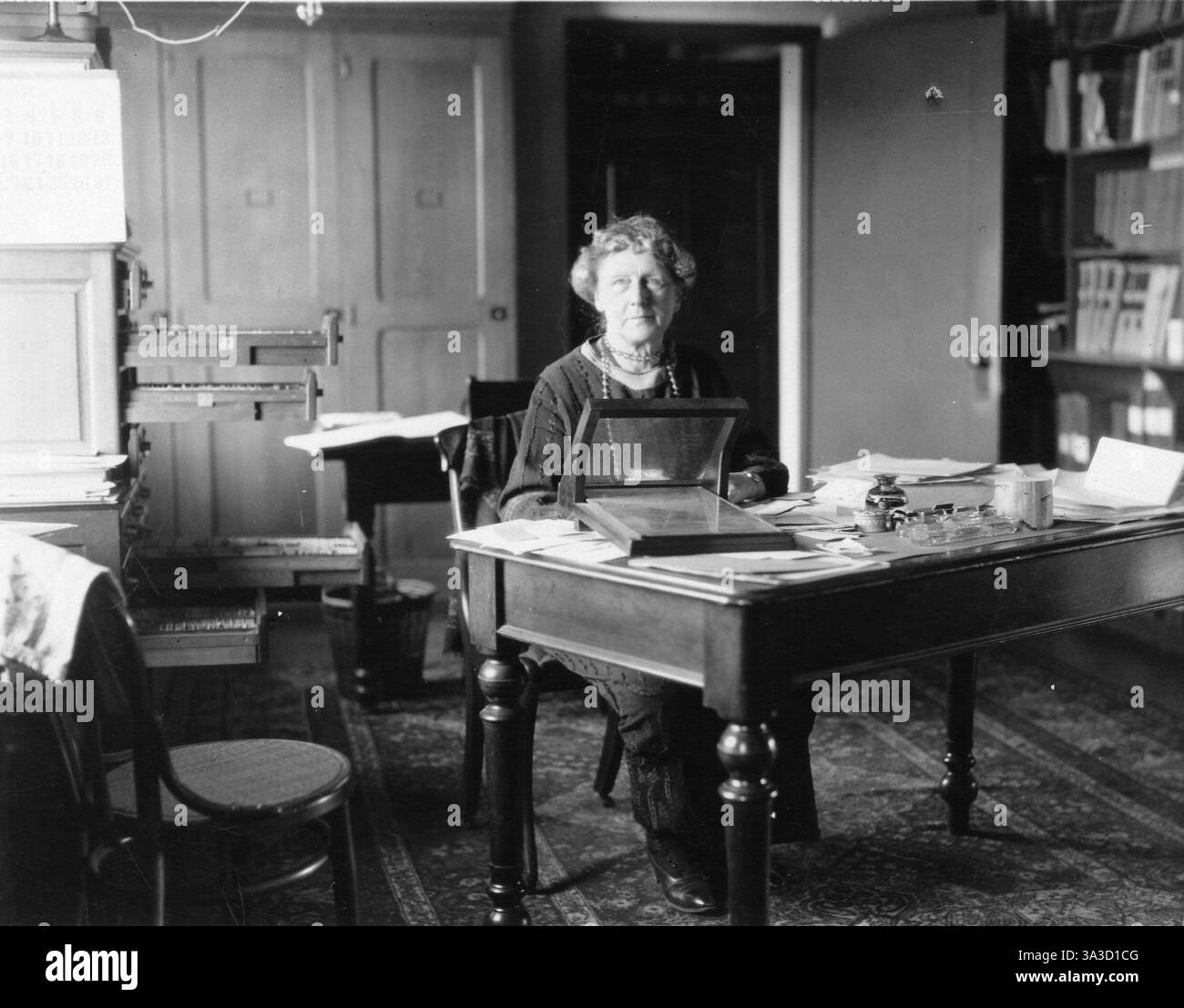 The American astronomer Annie Jump Cannon. With Edward C. Pickering ...