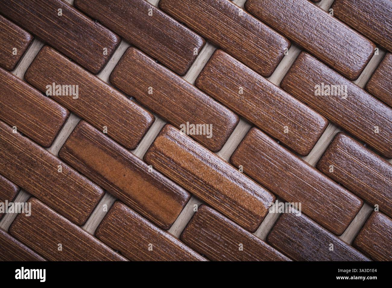 Textured wooden place mat diagonal version backgrounds concept Stock ...