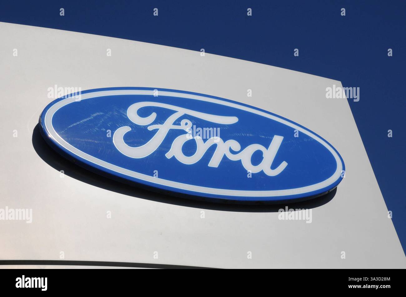 copenhagen/DenmarK/ 15 march 2025/Ford car dealer and electric car ...