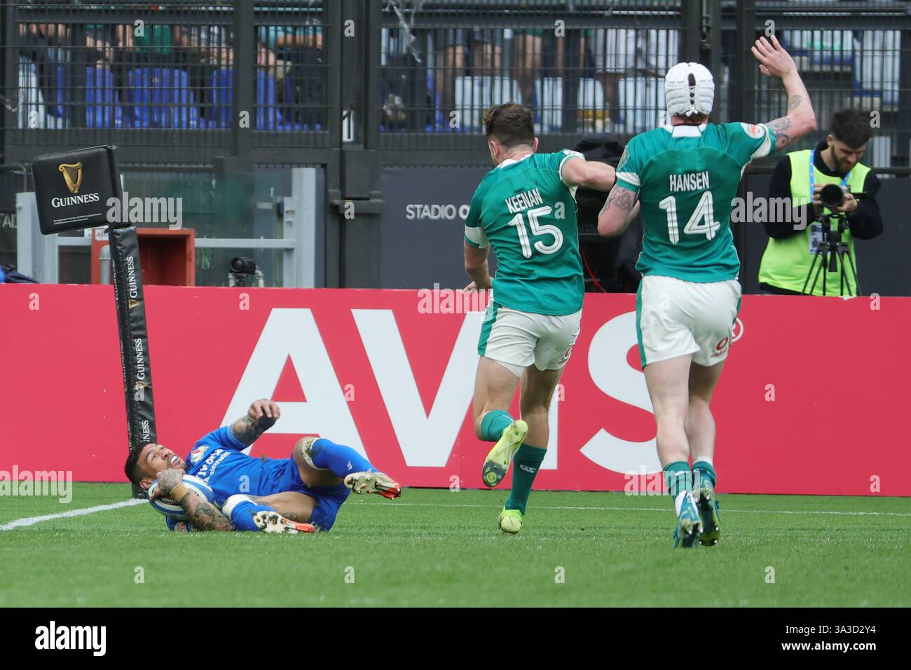 Rome, Italy. 15th March 2025; Stadio Olimpico, Rome, Italy: Six Nations ...