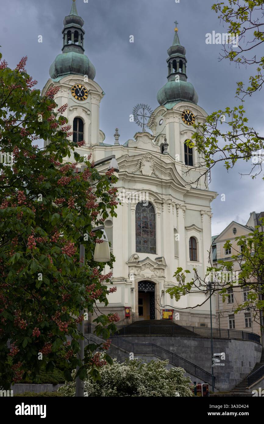 The Baroque splendor of St. Mary Magdalene Church in Karlovy Vary ...