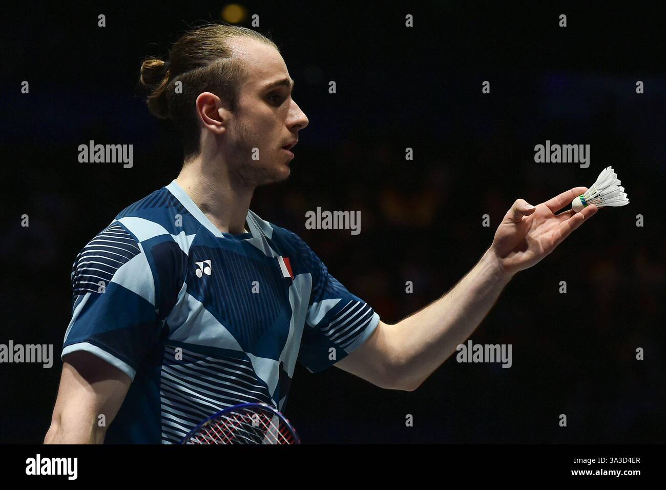 Frances Alex Liner in action against Lee Chia Hao of Taiwan during the ...