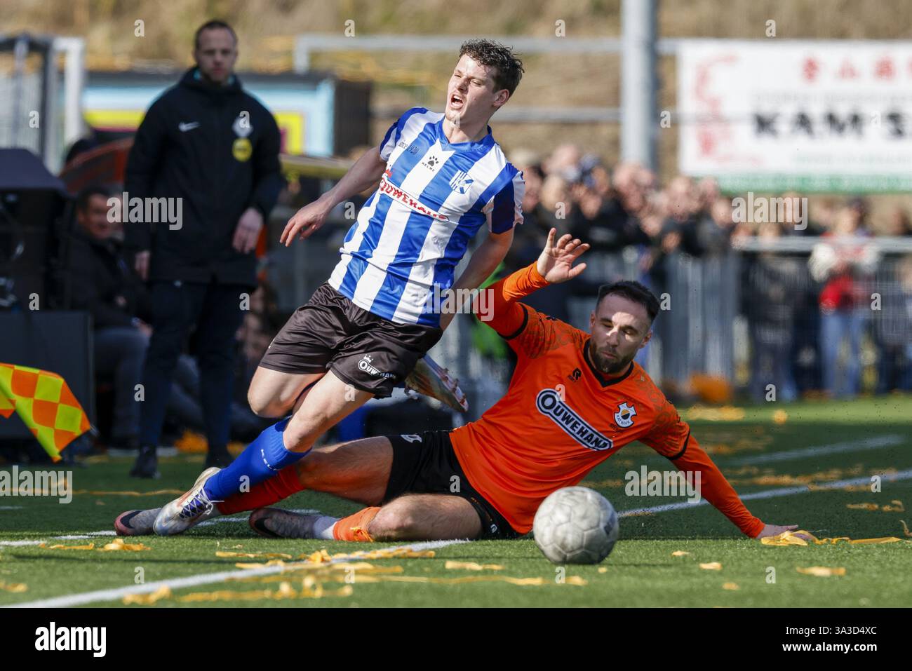 Katwijk, Netherlands. 15th Mar, 2025. KATWJK, 15-03-2025, Sportpark De ...