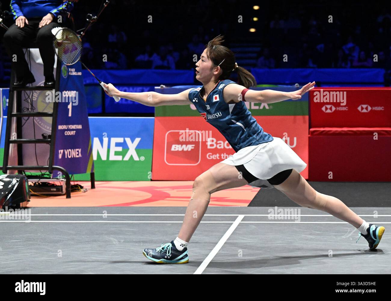 Utilita Arena, Birmingham, UK. 15th Mar, 2025. 2025 YONEX All England Open Badminton ...