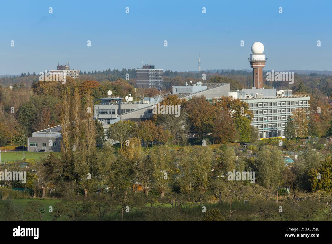 De Bilt, the Netherlands. 27 October 2024. KNMI building. KNMI is the ...
