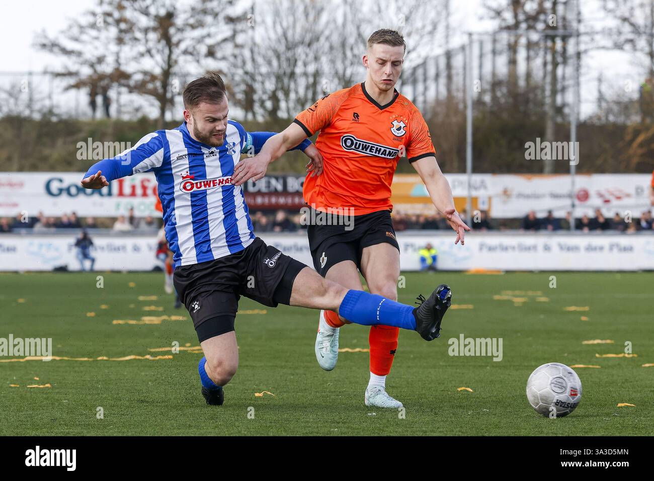 Katwijk, Netherlands. 15th Mar, 2025. KATWJK, 15-03-2025, Sportpark De ...