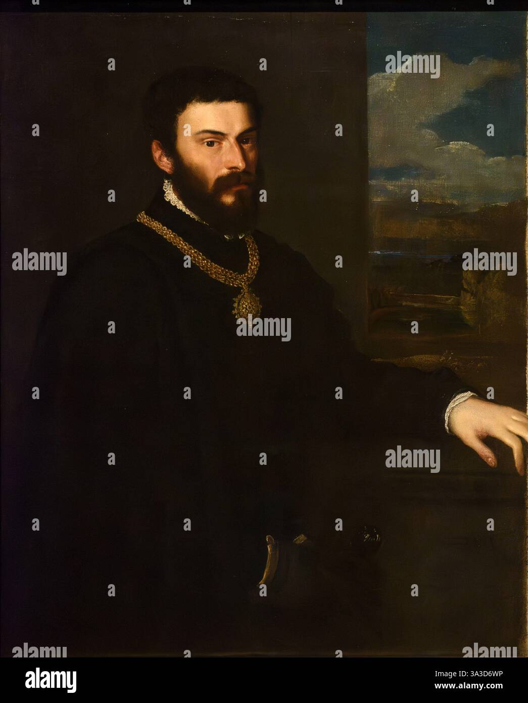 Portrait of count antonio porcia and brugnera hi-res stock photography ...