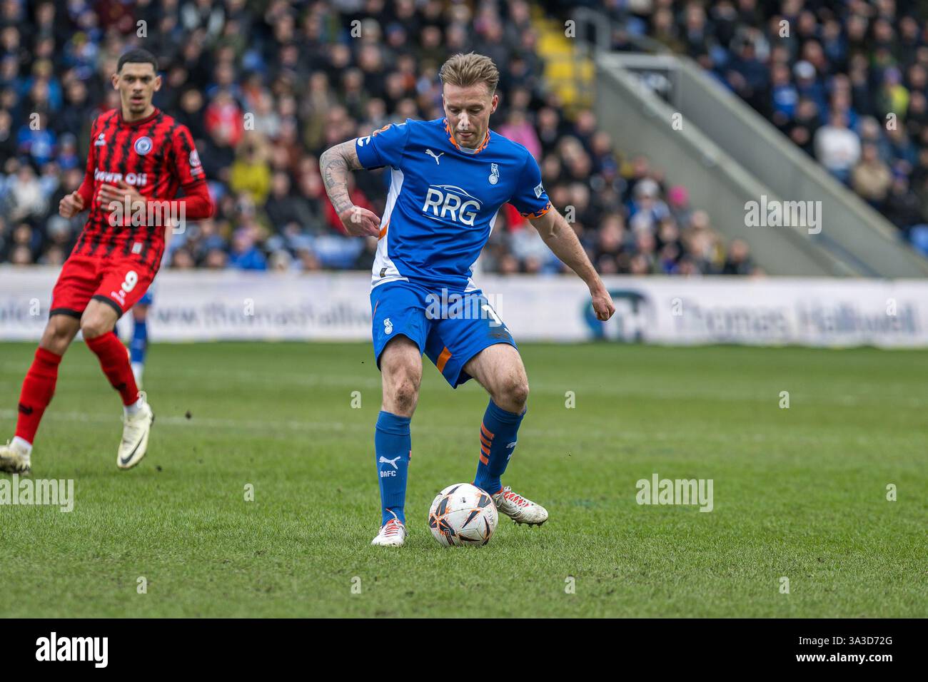 Oldham Athletic's Tom Conlon during the Vanarama National League match ...