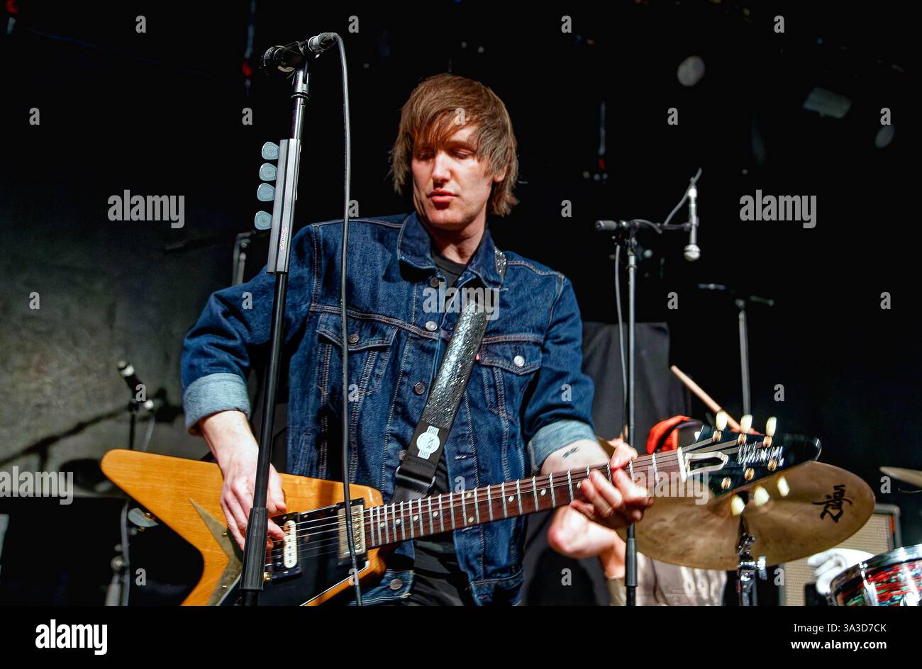 March 14, 2025, Liverpool, United kingdom: TIM WHEELER (lead singer ...