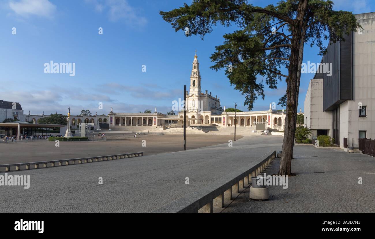 Fátima, Portugal. 1 August 2024. Famous Shrine in Portugal, complex of ...