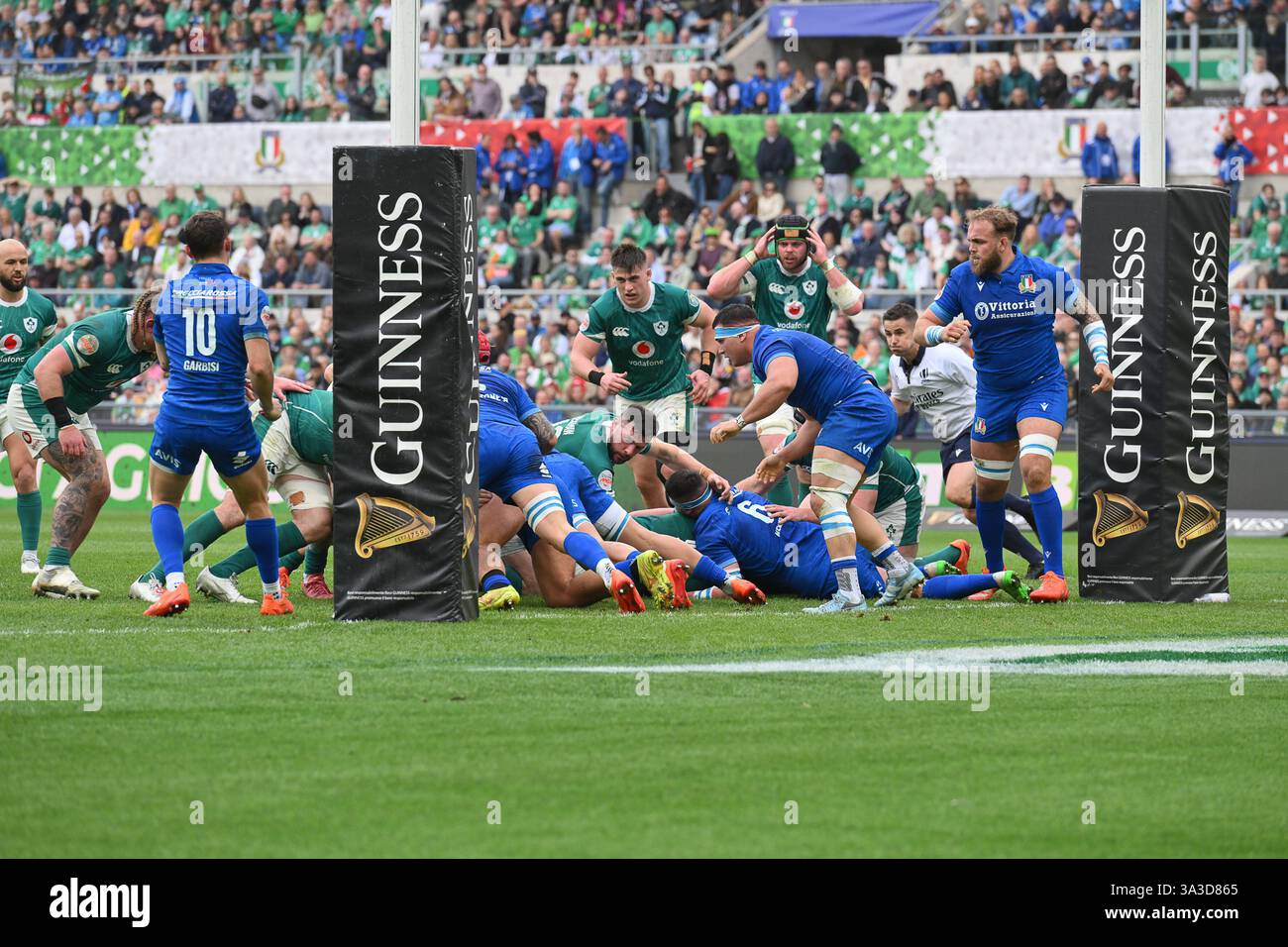 Rome, Italy. 15th March 2025; Stadio Olimpico, Rome, Italy: Six Nations ...