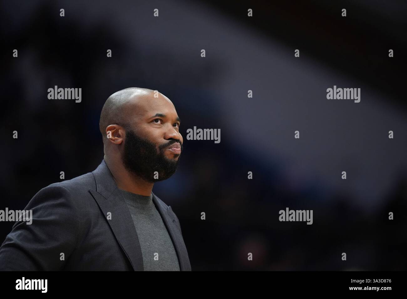 FILE - Villanova's Kyle Neptune watches during an NCAA college ...