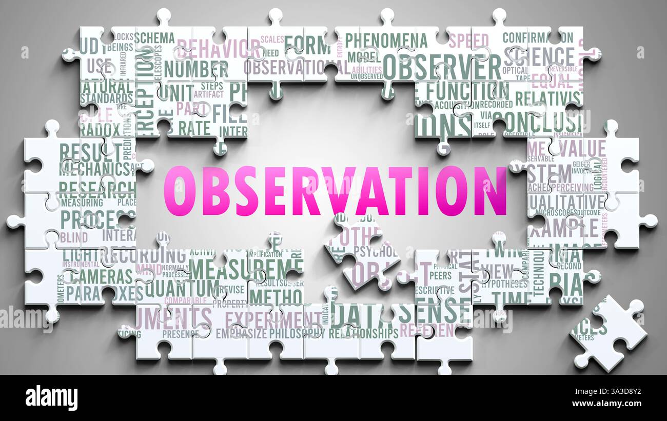 Observation being a complex subject hi-res stock photography and images ...