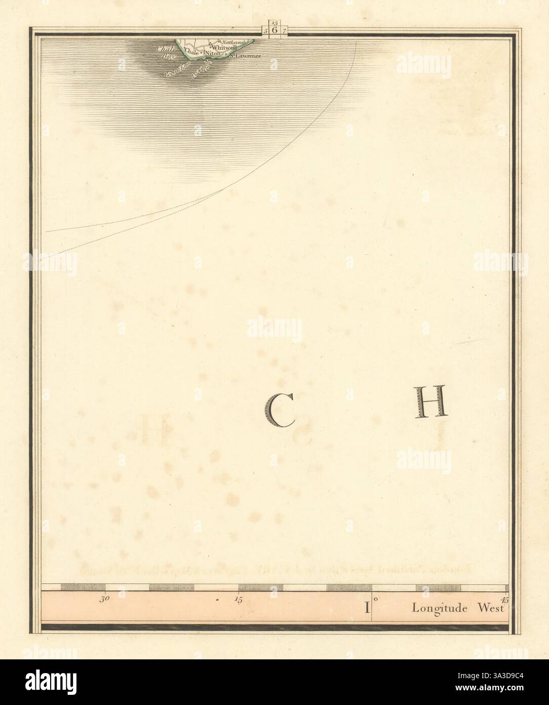 ISLE OF WIGHT. St Catherine's Point Niton Chale Puckaster Cove. CARY ...