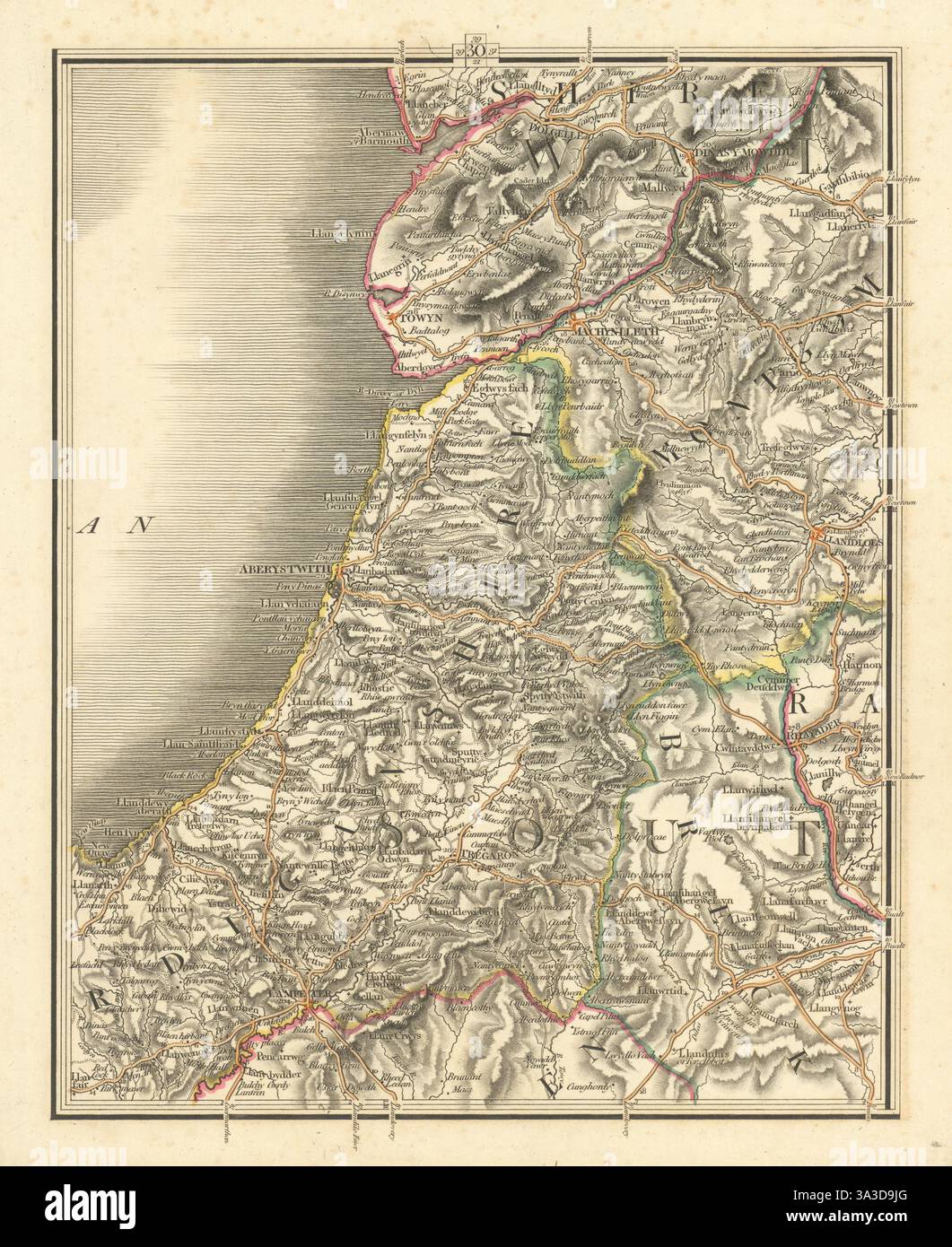 CAMBRIAN MOUNTAINS. Aberystwyth Aberdovey Rhayader Machynlleth. CARY ...