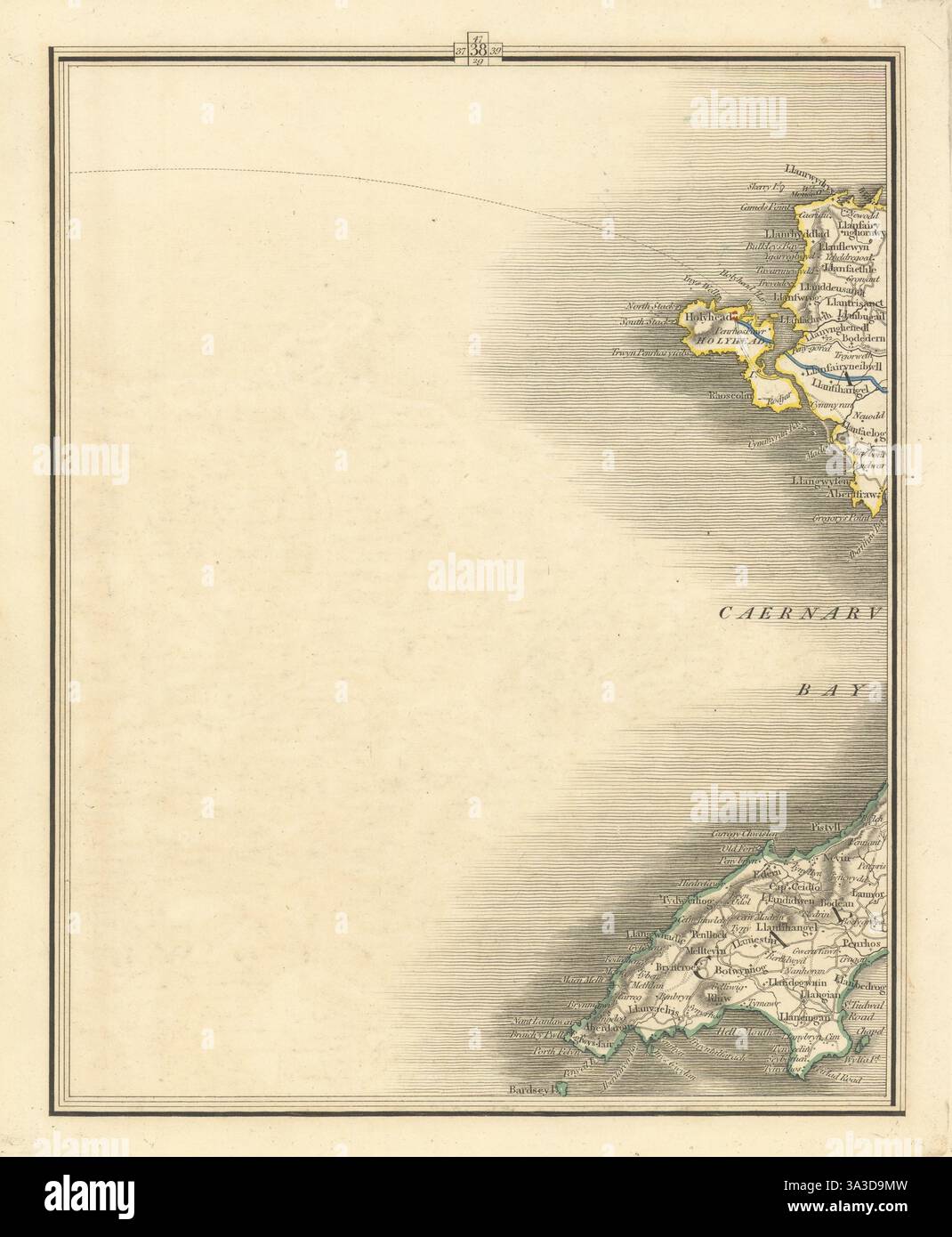 Map of holyhead hi-res stock photography and images - Alamy