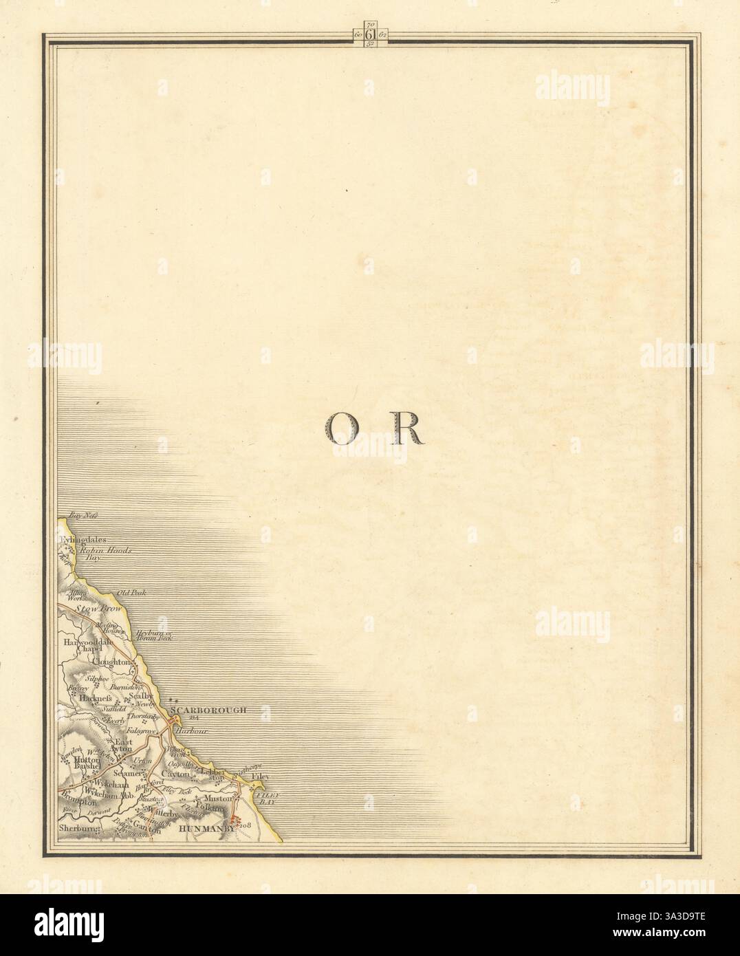 NORTH YORKSHIRE COAST.Scarborough Hunmanby Filey East Ayton Cayton.CARY ...