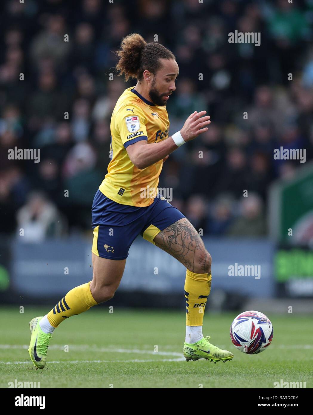 Derby County's Marcus Harness during the Sky Bet Championship match at ...