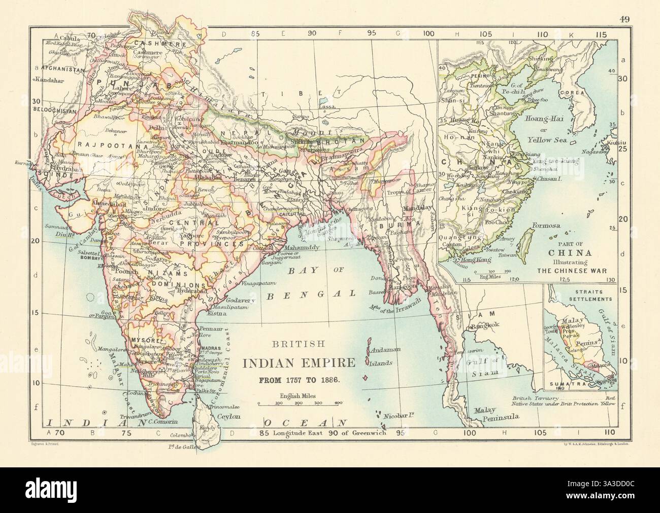 Indian empire 1887 hi-res stock photography and images - Alamy