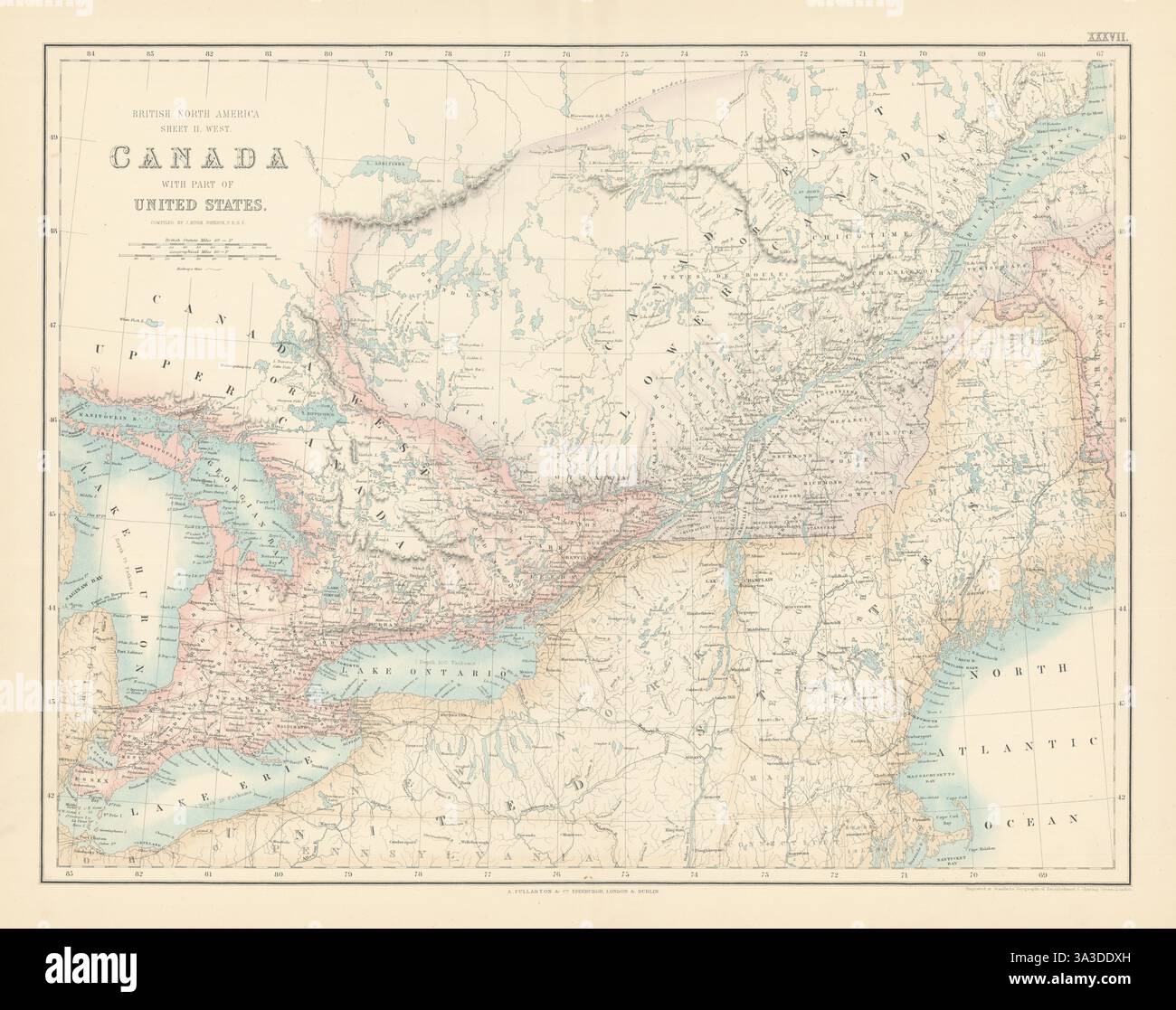 London ontario map hi-res stock photography and images - Alamy