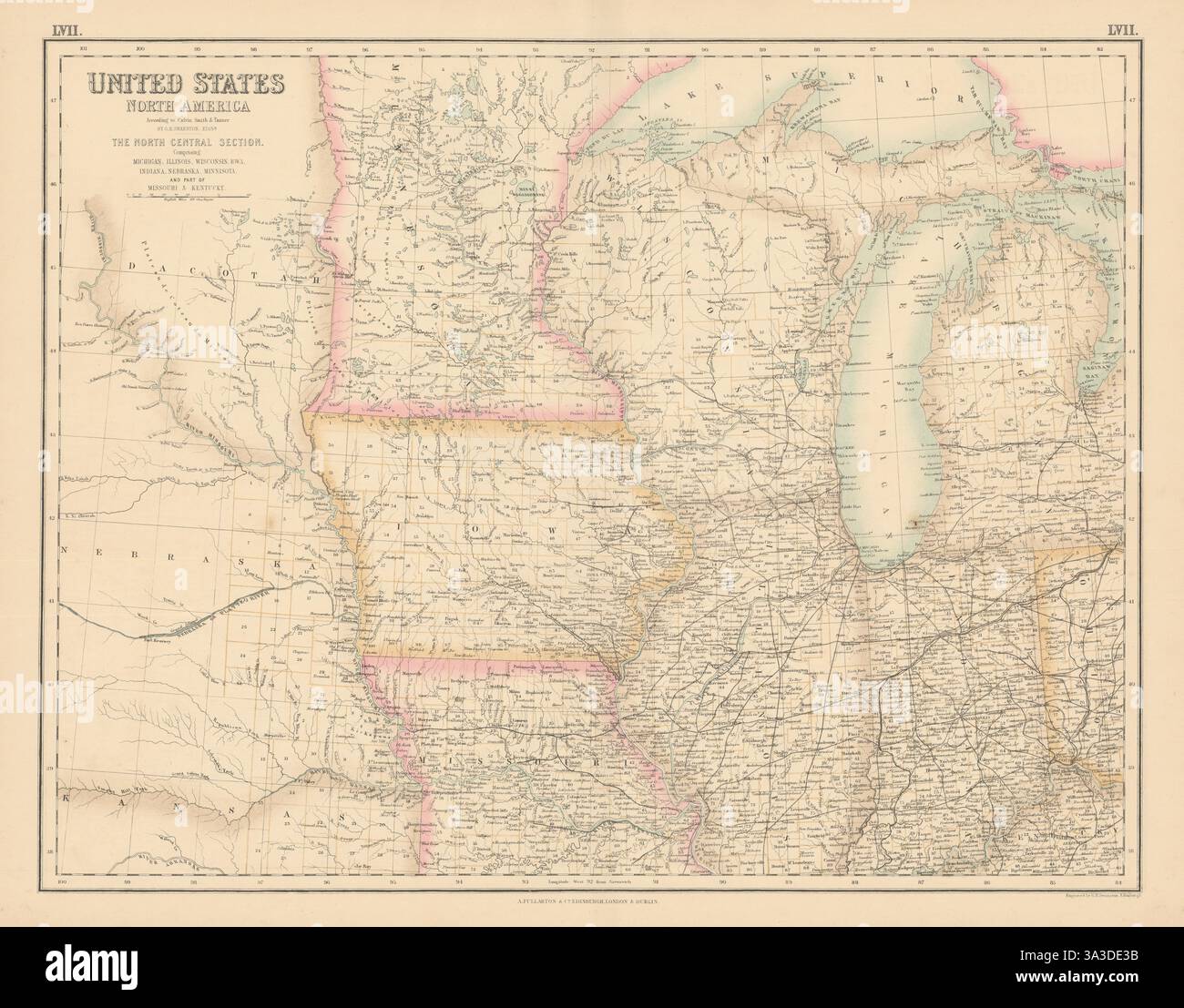 United States Midwest. Dacotah Minnesota Wisconsin Iowa. FULLARTON ...